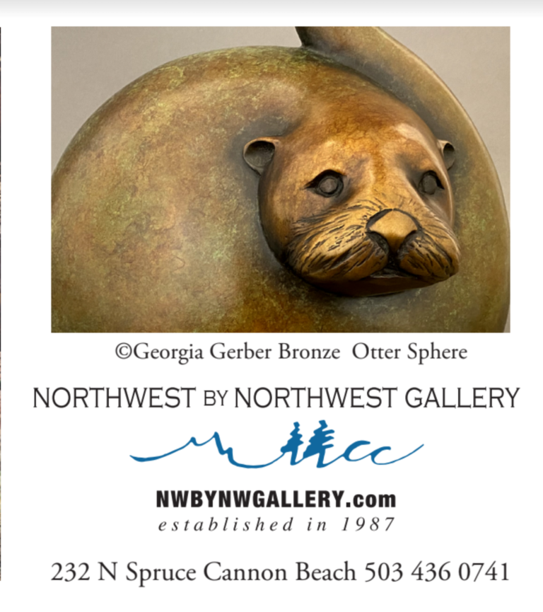 Georgia Gerber, Bronze Wildlife Sculptor at NW by NW Gallery